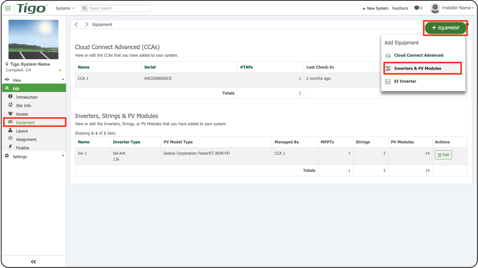 How do I add a brand new manufacturer or model? (Inverter or PV module ...