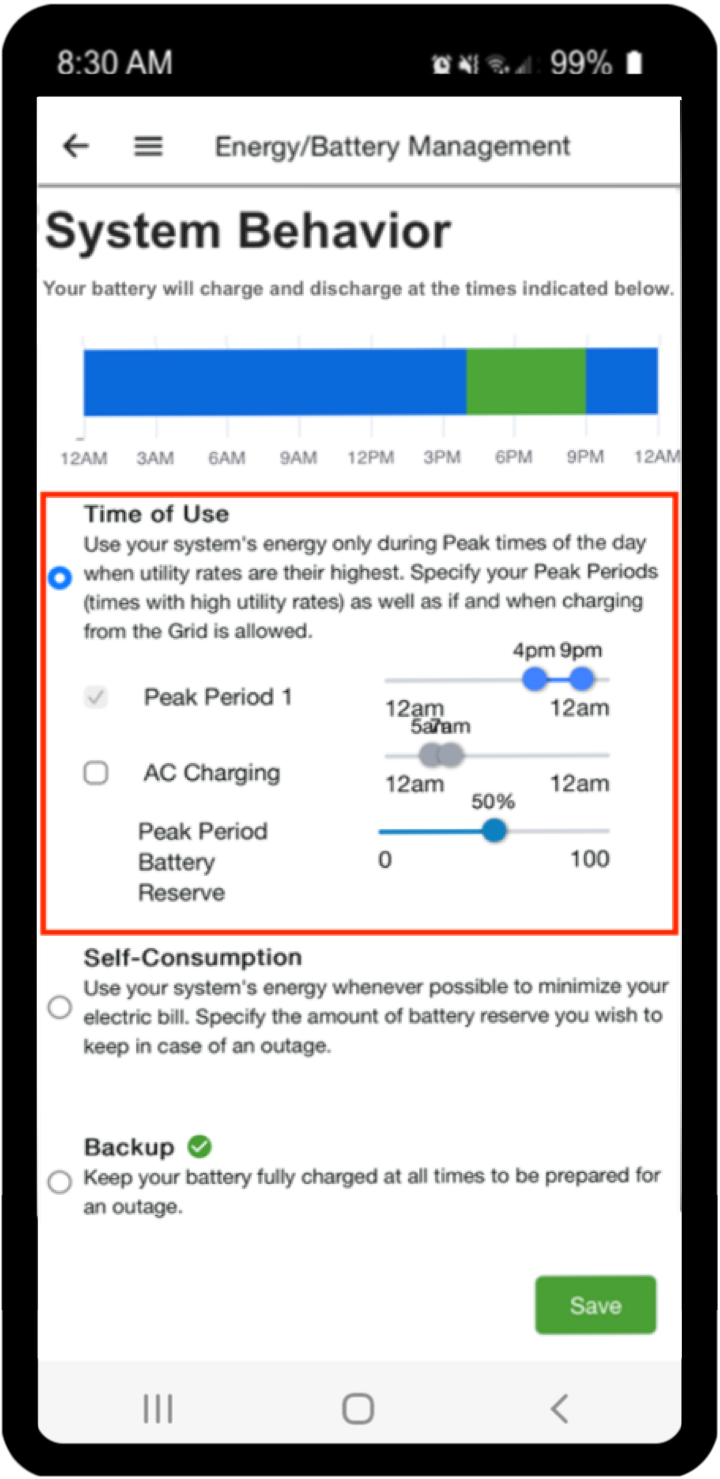 Tigo Energy Intelligence (EI) Battery Operating Modes – Tigo Help Center