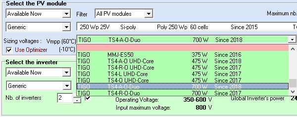 Adding Tigo optimizers to pvsyst – Tigo Help Center